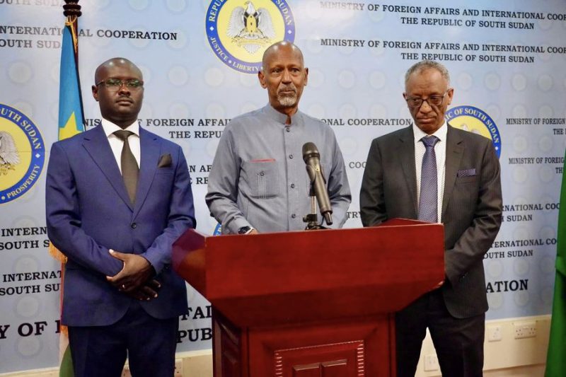 Minister of Foreign Affairs Meets with IGAD Special Envoy on South ...